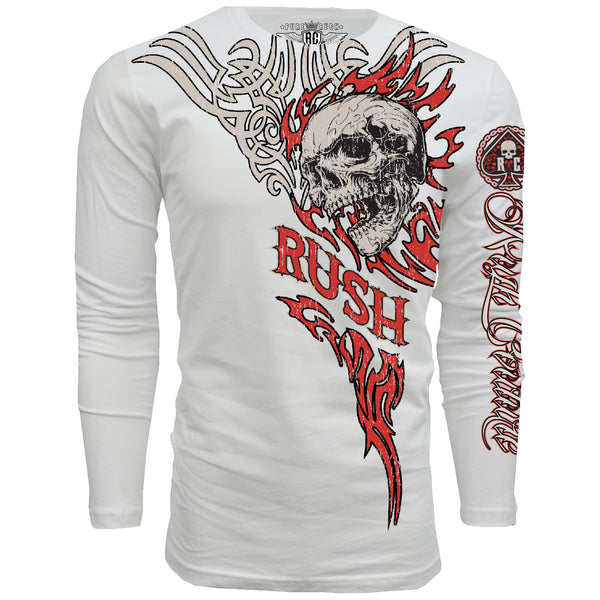 RUSH TRIBAL SKULL RED – Rush Couture