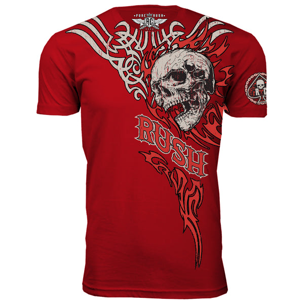 RUSH TRIBAL SKULL RED – Rush Couture